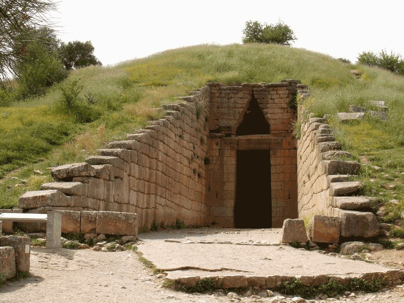 Tesoro De Atreo Puerta Artehistoriacom