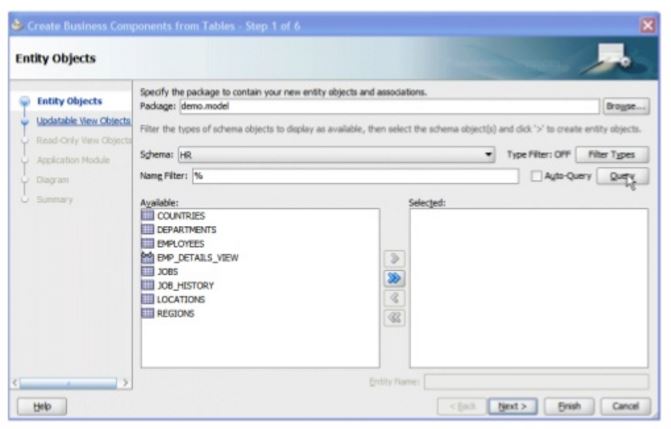 Application Development Framework Creating An Adf Application