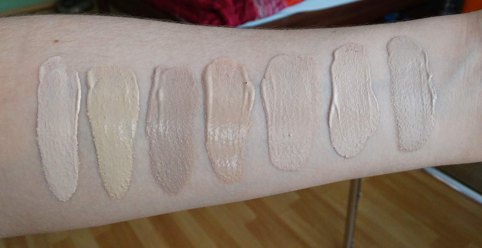 Miss Feline - the Beauty Blog: Skin79 BB Creams - Comparison Swatches