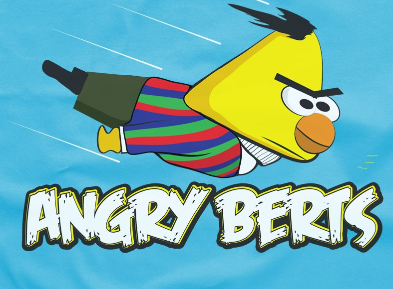 THE SUITCASE MOYERS: ANGRY BERT!