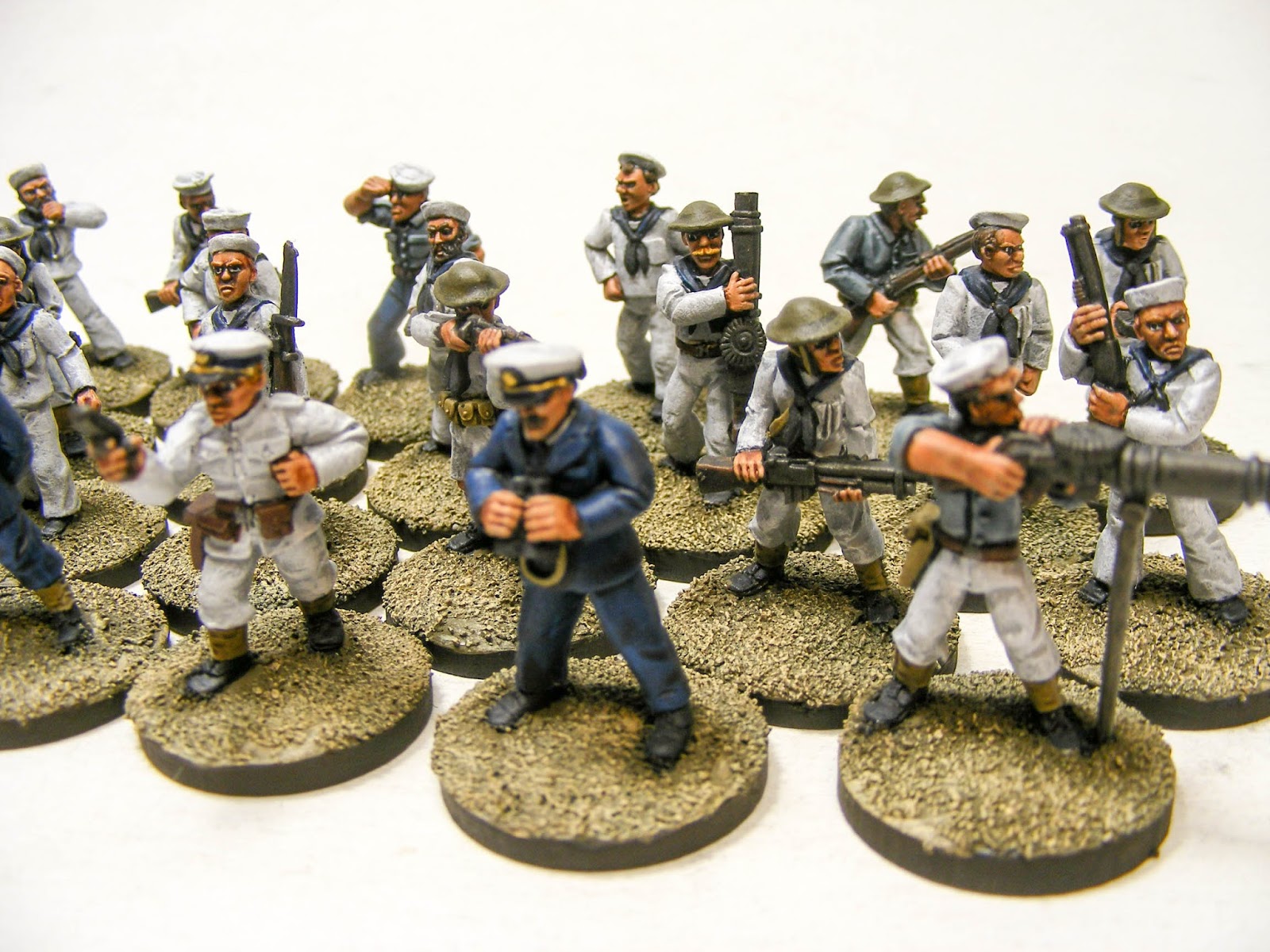 Evil Bob's Miniature Painting: 28mm Commission: Various Pulp Figures