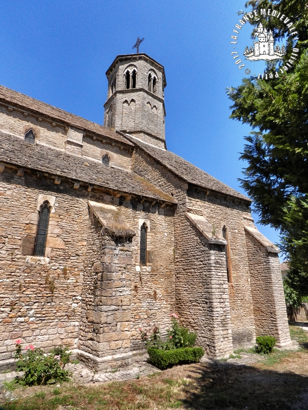 LA FRANCE MEDIEVALE: SAINT-ALBAIN (71) - Eglise Saint-Albain (XIIIe siècle)