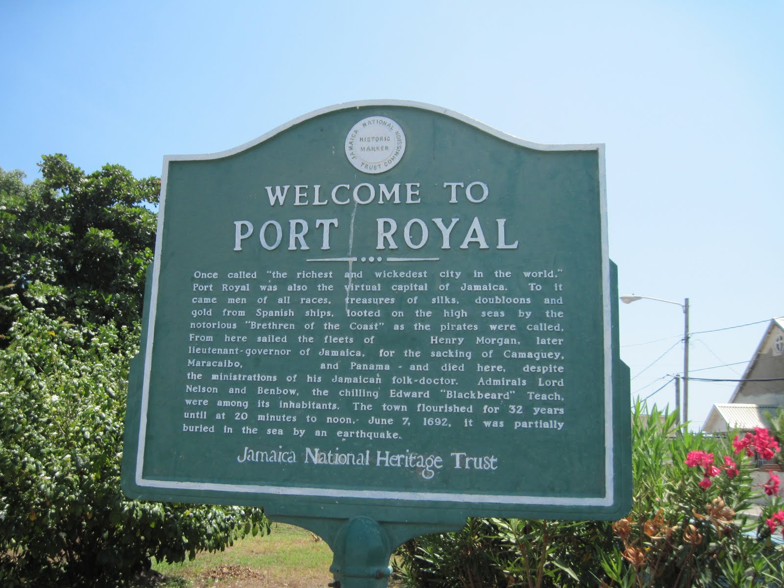 Smith's Jamaican Mission: Port Royal
