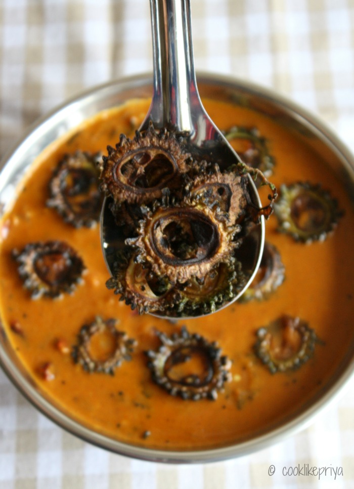 Cook like Priya: Bitter Gourd Tamarind Curry | Pavakka Puli Kuzhambu ...