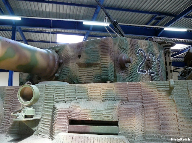HISTOREICH: Impressionnant TIGER Ausf E 221 au musee des blindes Saumur