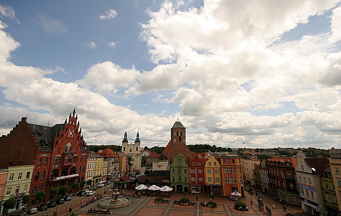 Chojnice na fotografiach: Stary Rynek w Chojnicach