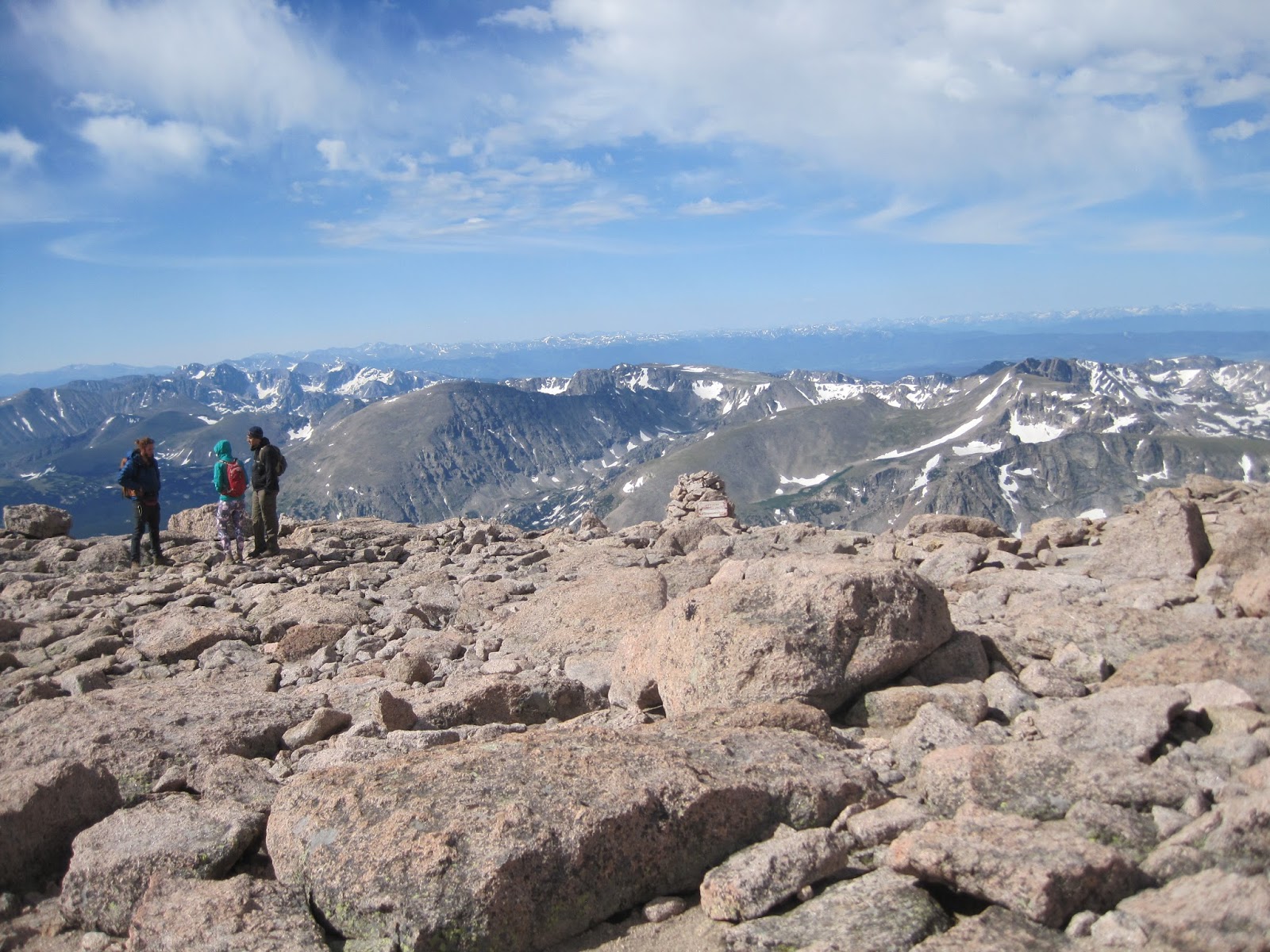 2016 hikes: Longs peak summit via Keyhole route