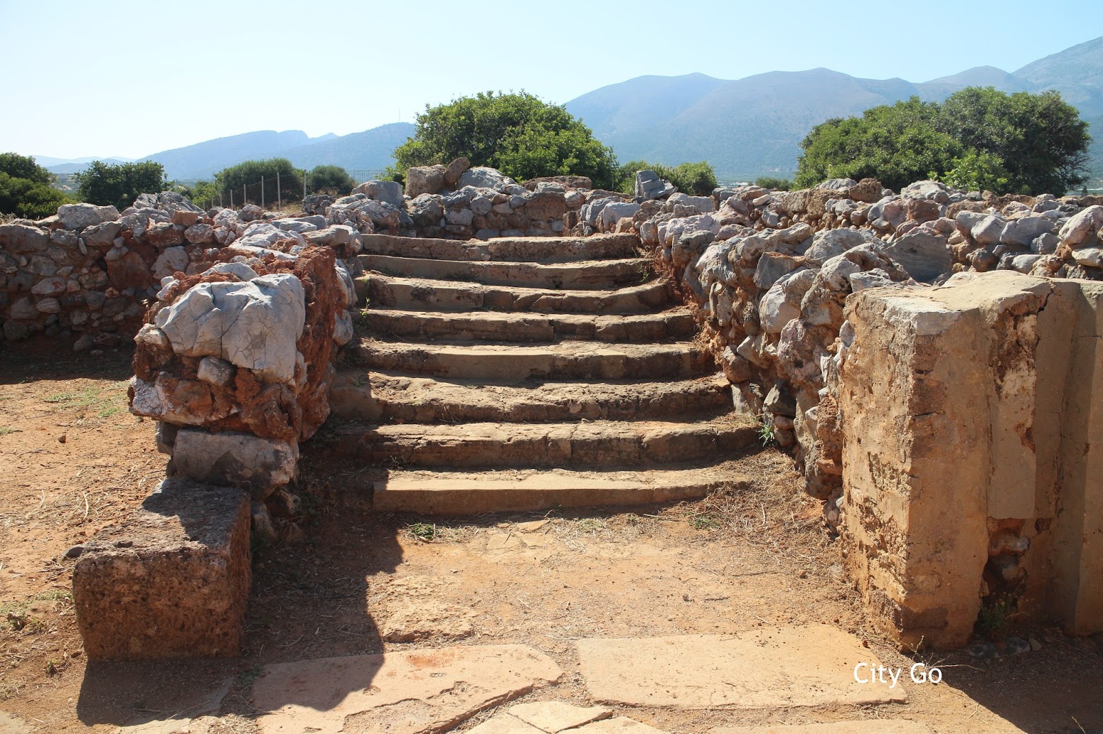 Malia Palace, Greece