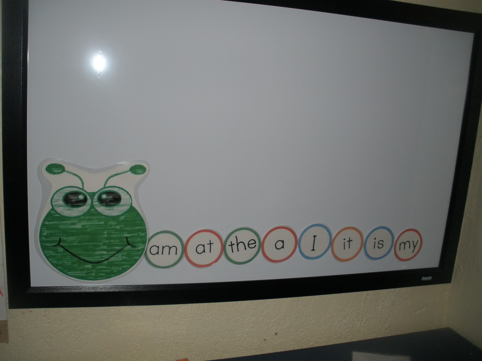 Little Adventures Preschool: Sight Word Caterpillar