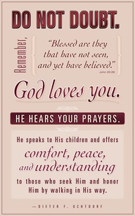 STEP3: Do Not Doubt God