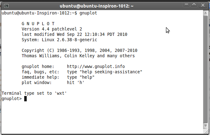 Trabajos octavo: Laboratorio ejercicio 1: Tutorial gnuplot