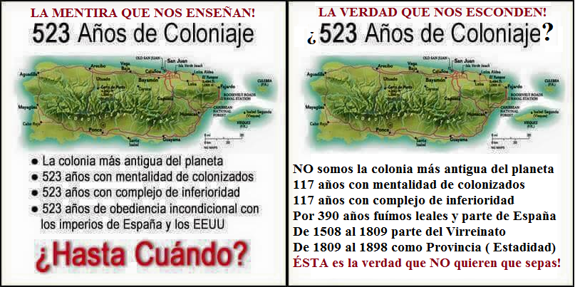 Movimiento de Reunificación de Puerto Rico y España: PUERTO RICO NO ES ...