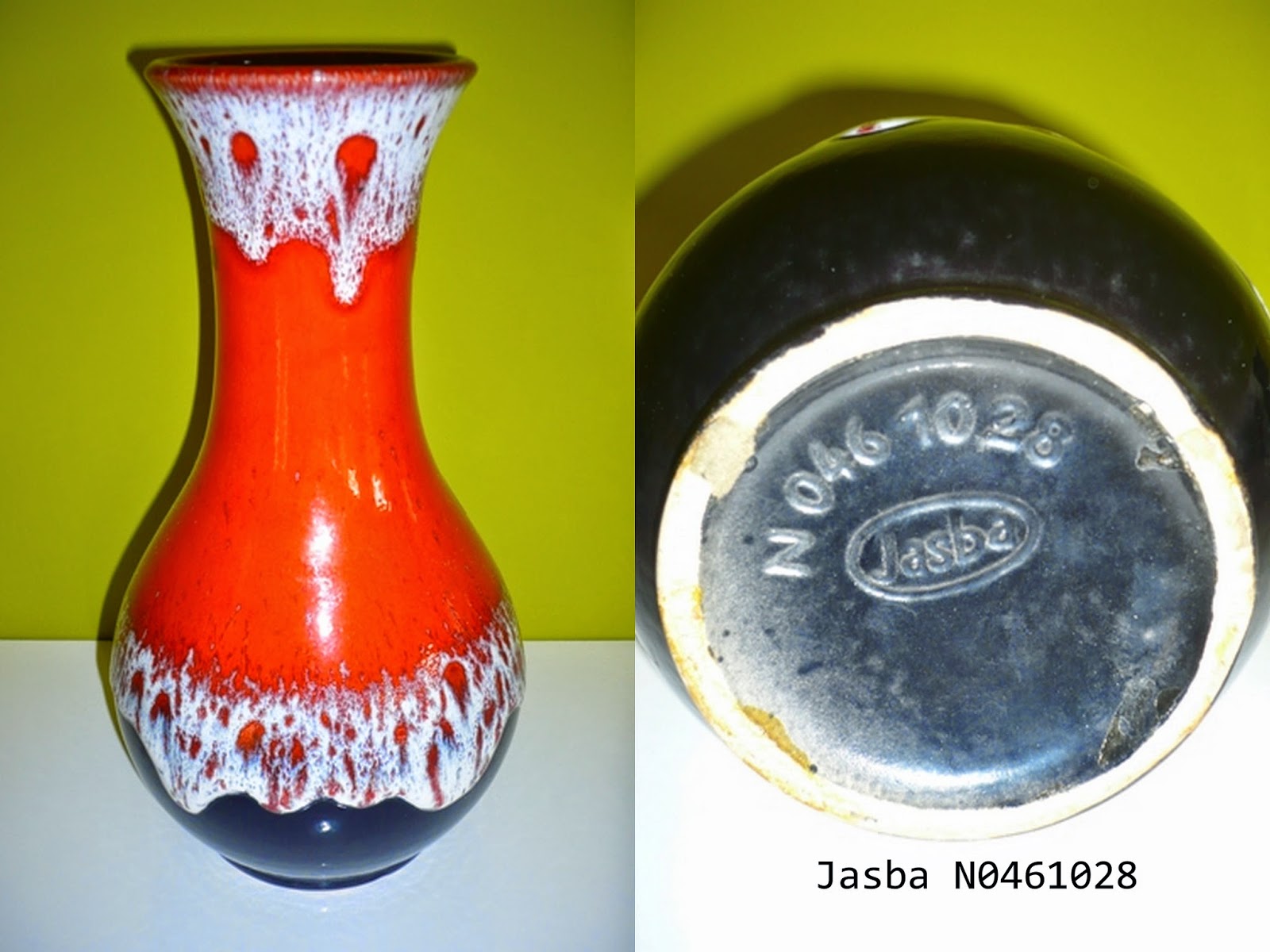 West-Germany keramiek ( Fat Lava ) : Jasba