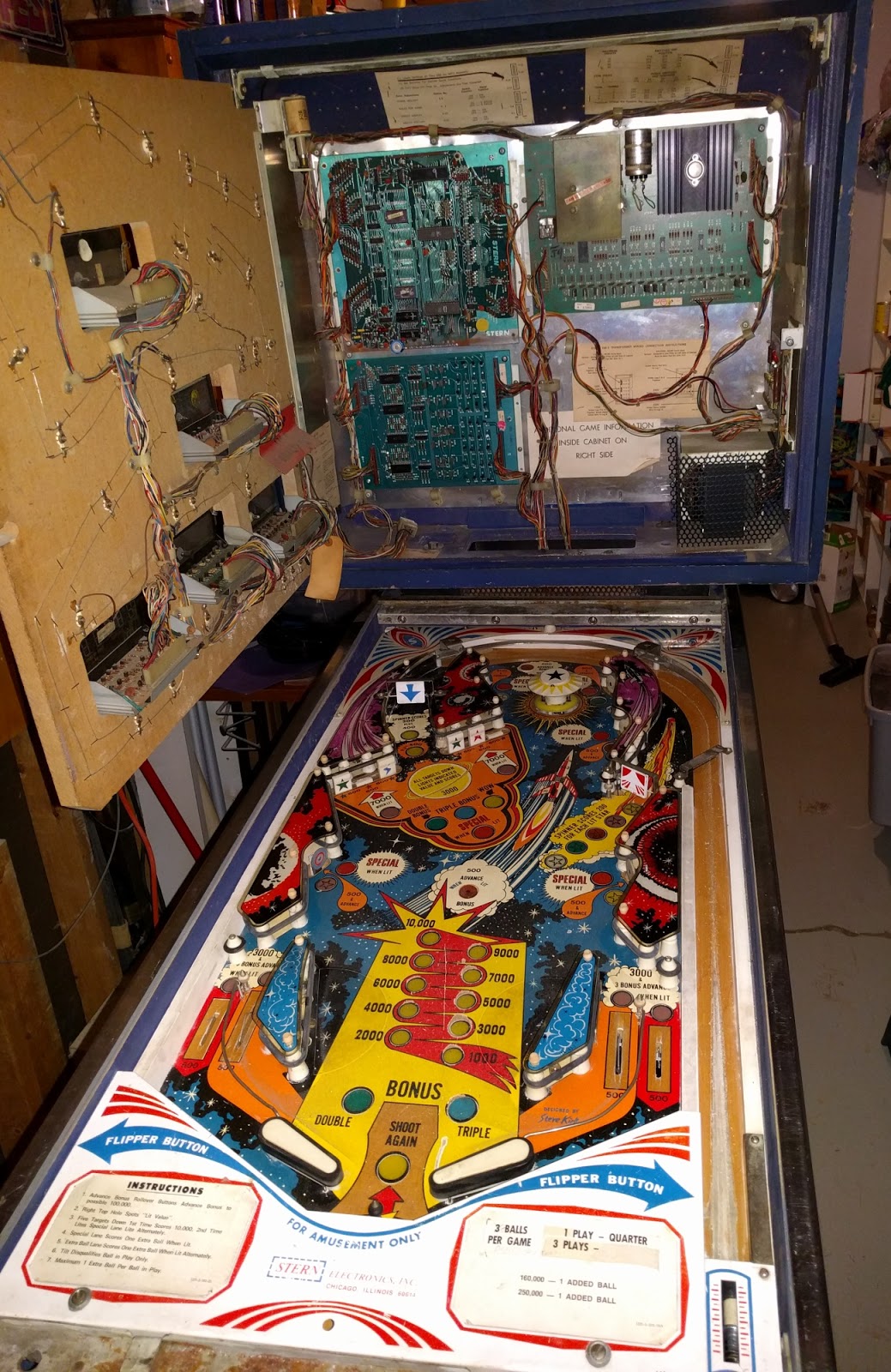 so I bought a pinball machine: Introducing... Stars!