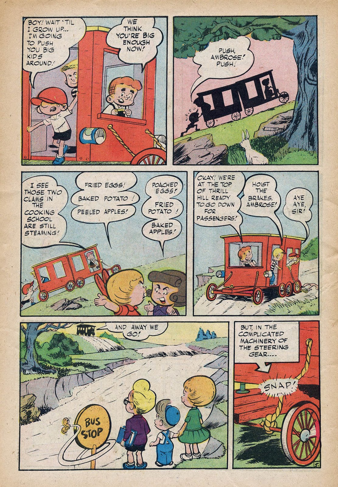 Four-Color Shadows: Little Ambrose-Bob Bolling-1958