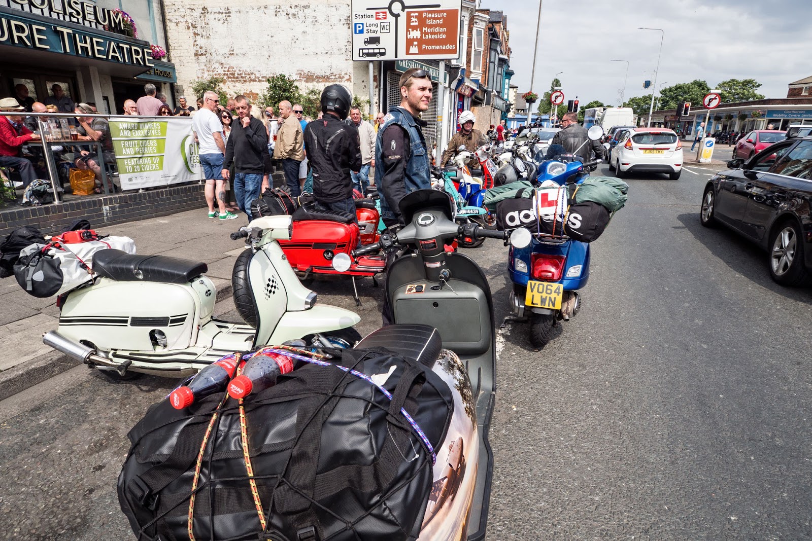 Lincolnshire Cam: Cleethorpes Scooter Rally 2017, 1st Pics.