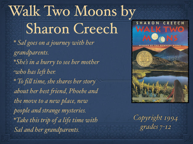 Young Adult Reading Machine: Walk Two Moons by Sharon Creech