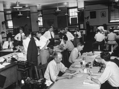 oz.Typewriter: Glorious Reality of Typewriters in Newspaper Newsrooms