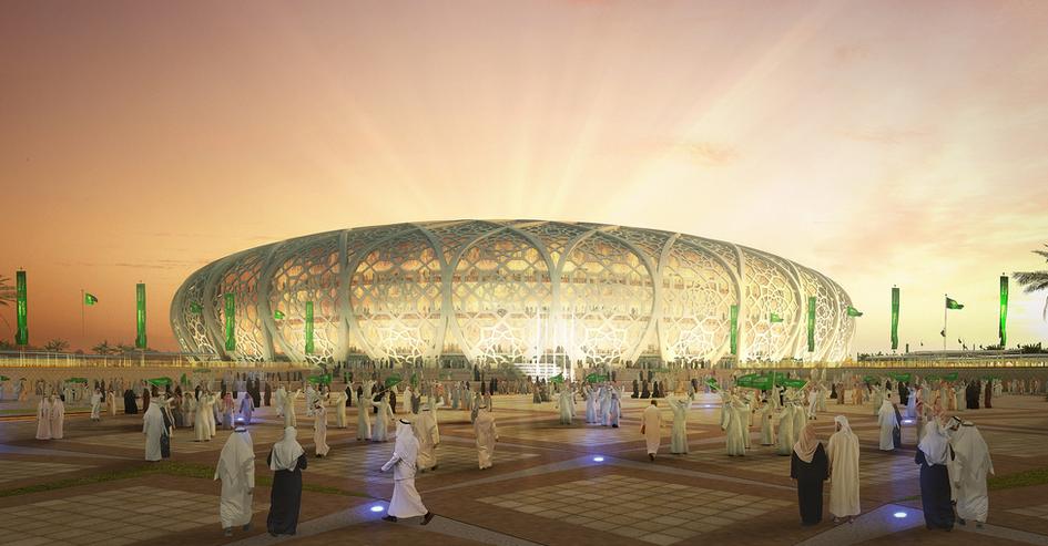 Gol da Arquitetura: Sports City, Arábia Saudita, por Arup
