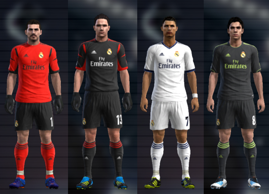 Let's Play Pro Evolution Soccer: PES 2012 Kit Real Madrid 12/13