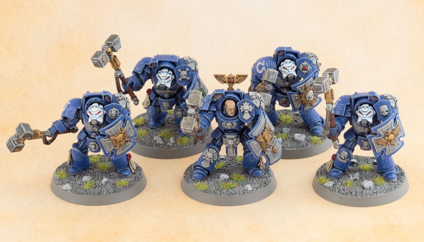 Brath's Paint Shop: Ultramarines Terminator Close Combat Squad