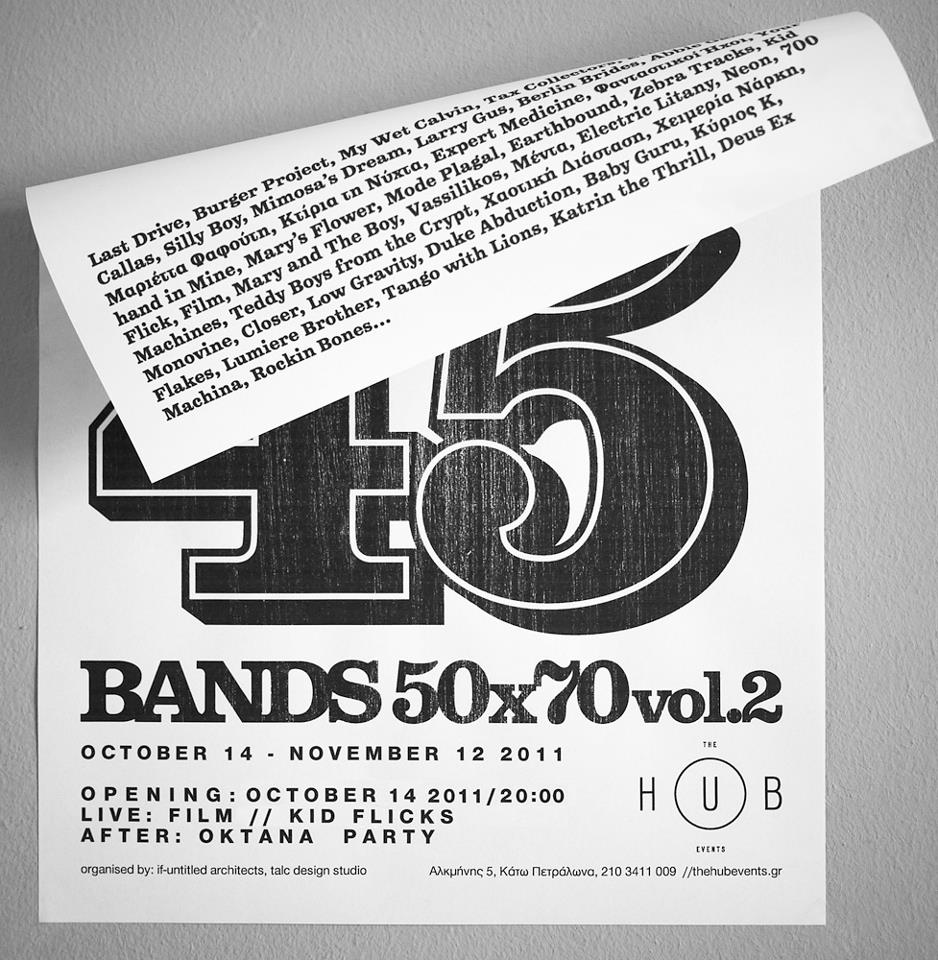 TOMEK and other ...THINGS!!!: 45 BANDS 50x70 vol.2 Rock Poster Exhibition