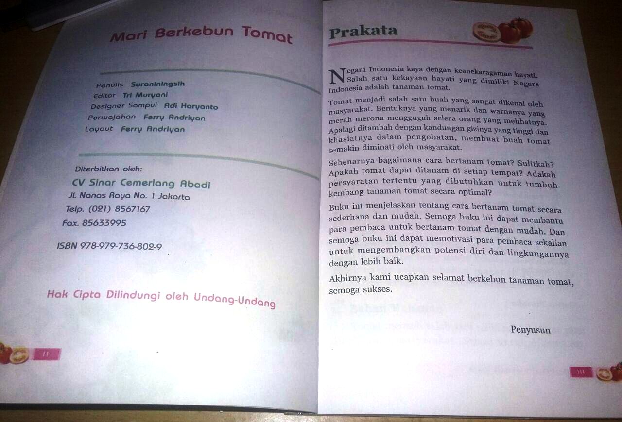 Contoh Gambar Sampul dan Isi Buku Untuk Perpustakaan Desa - Distributor ...