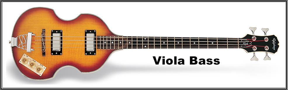 Guitars blog: Epiphone Viola Bass