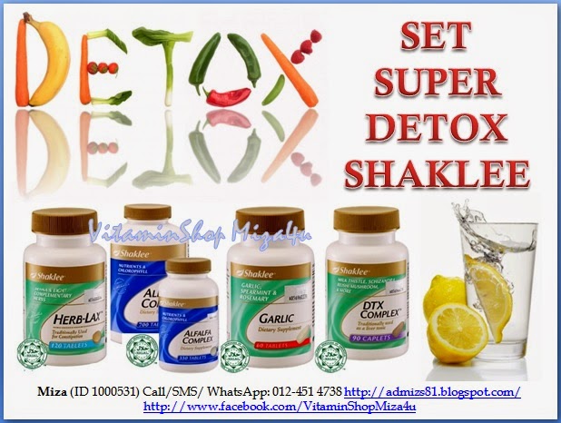 ~LiFe iS BeauTiFuL~: Set Super DETOX Shaklee