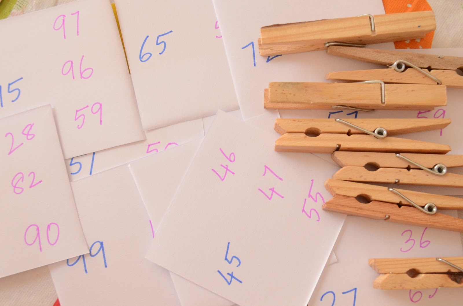 Practical Mom: Flash Cards & Clip Cards ~ Why Buy when you can Make ...