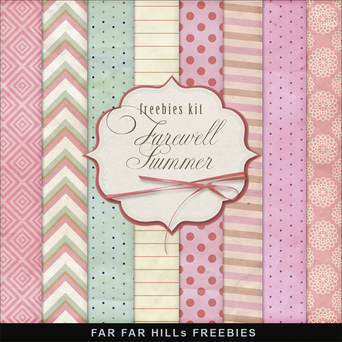 New Freebies Kit of Paper - "Farewell Summer":Far Far Hill - Free ...