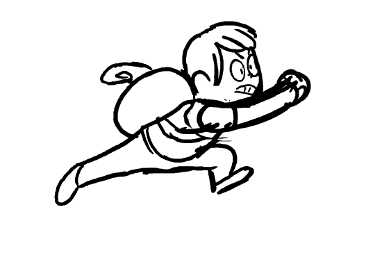 Kirun Draws and Stuff: rough animation