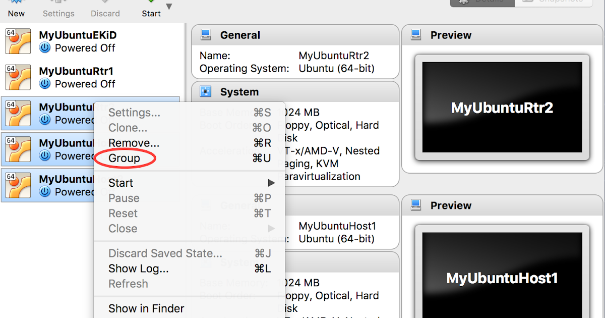 TechVolve: How to manage VM groups in VirtualBox - Create/Rename/Delete ...