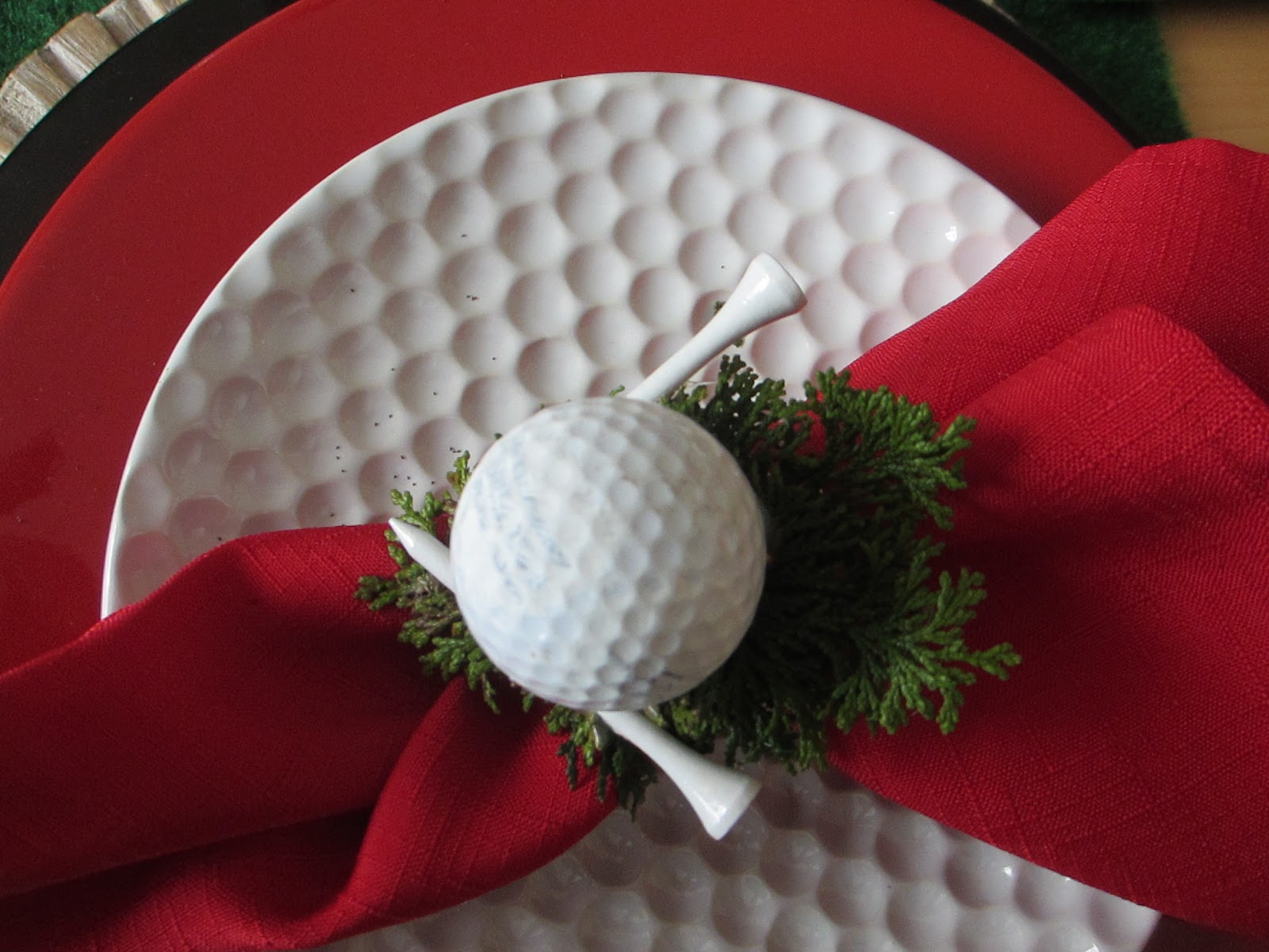 The Welcomed Guest: Father's Day Golf Tablescape