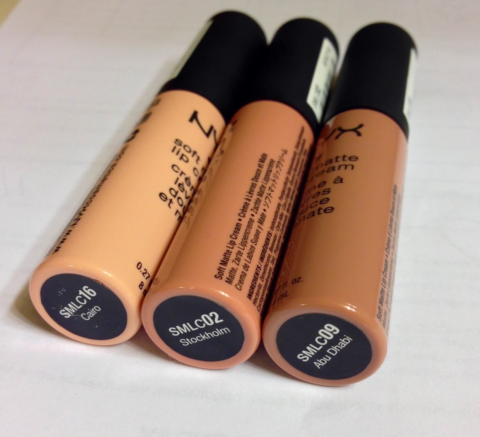 The Glossy Luxe: NYX Soft Matte Lip Creams