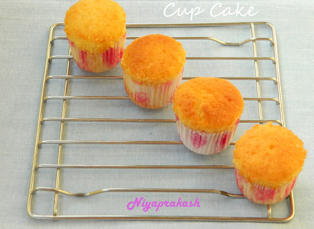 Niya's World: Cup Cake (3rd recipe)