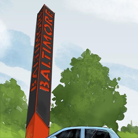 Community Architect Daily: Baltimore's new gateway signs