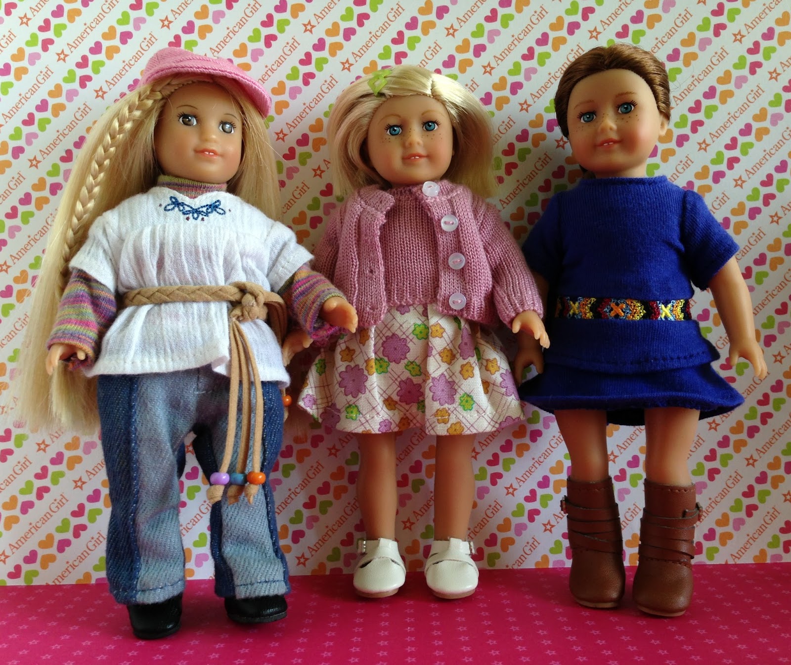 Once Upon A Doll Collection : Meet our Mini American Girls