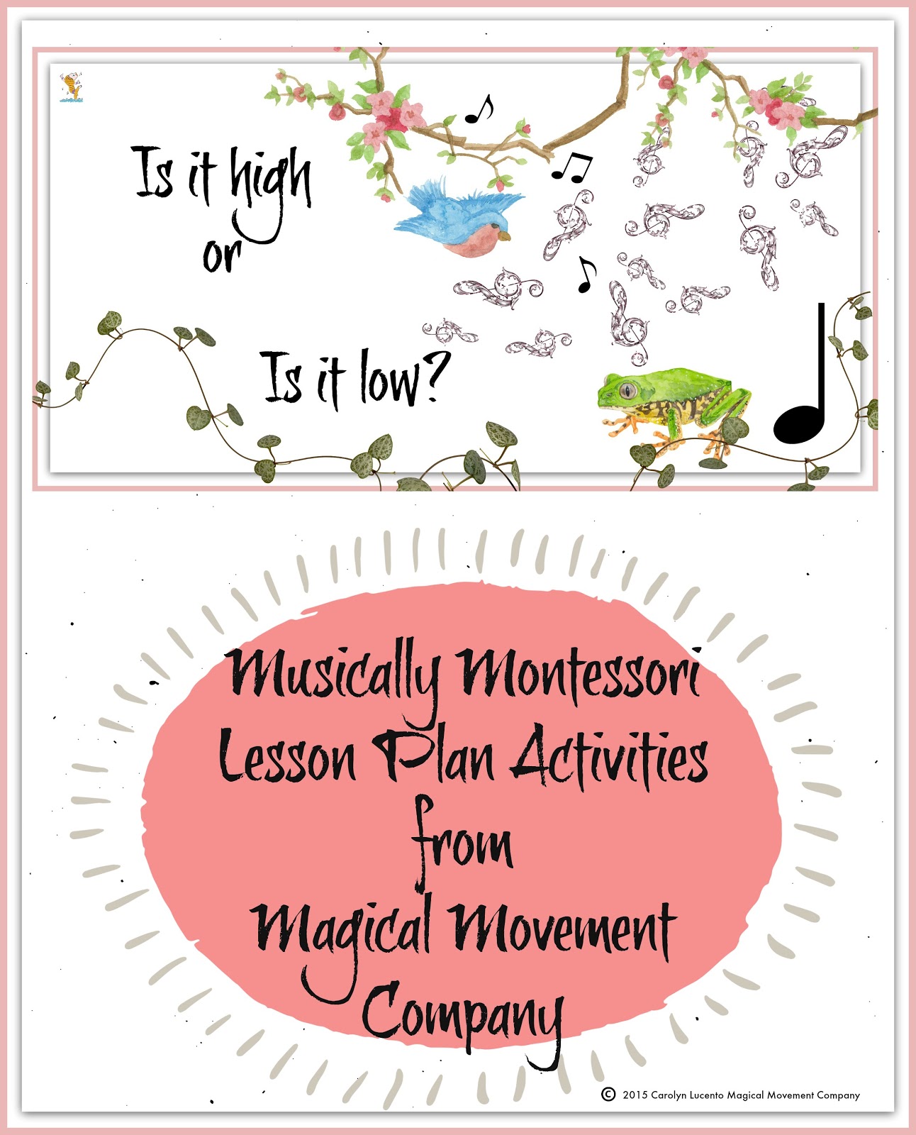 Music Lesson Plan Activities from the Montessori Music Shelf: "High ...