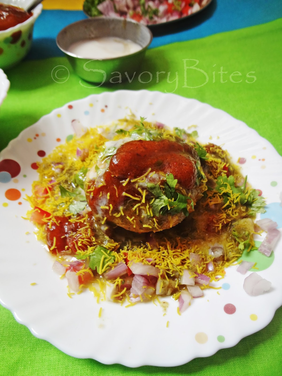 Kachori Chaat | Savory Bites Recipes - A Food Blog with Quick and Easy ...