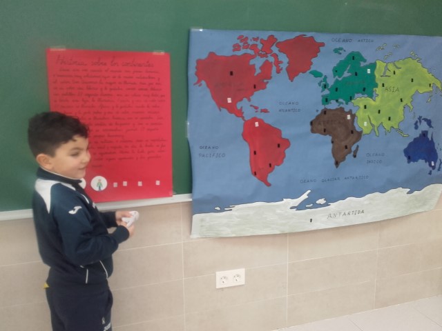 UNA VENTANA ABIERTA A NUESTRO MUNDO: Proyecto: Los continentes por 3ºA