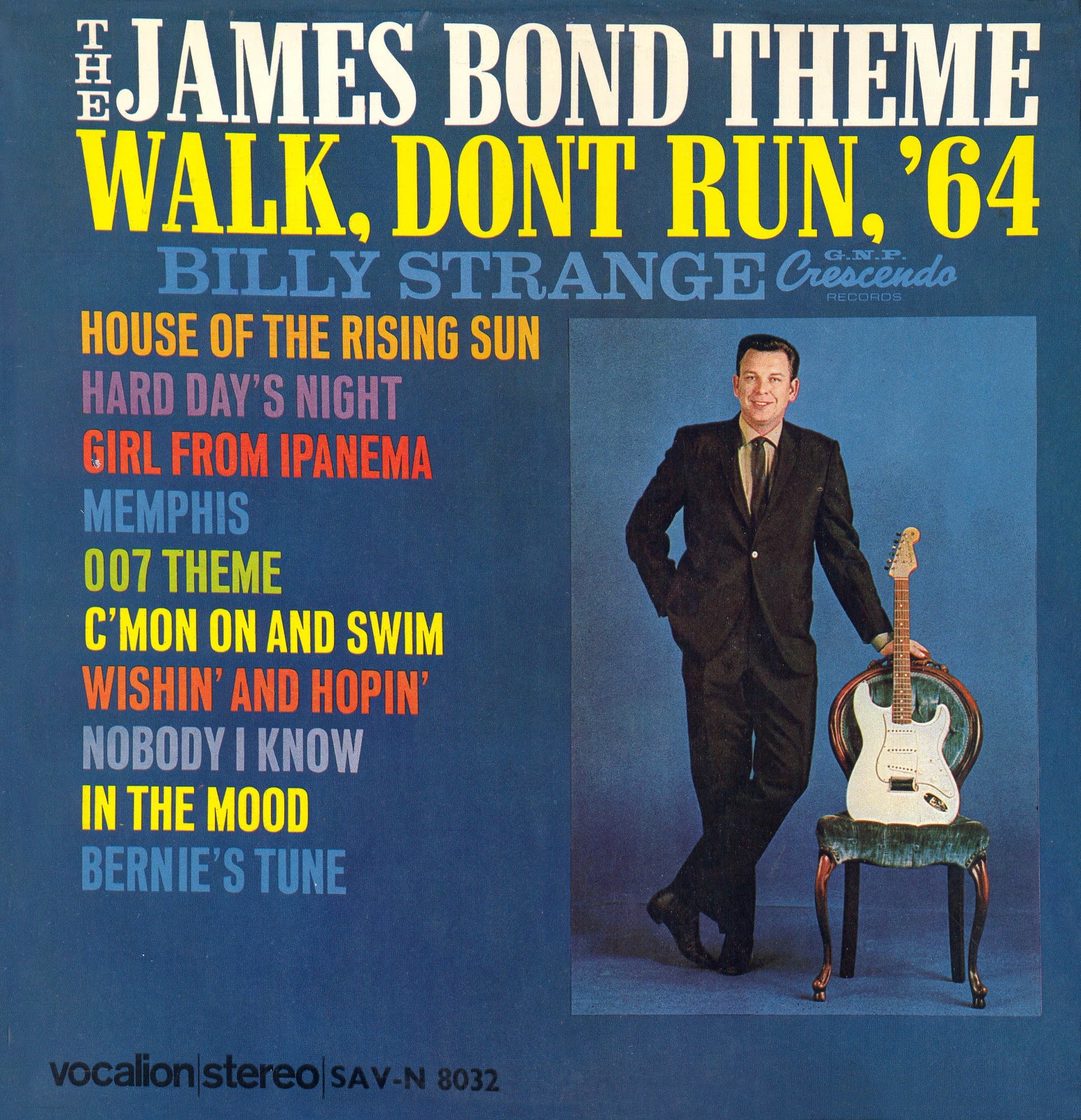 In-Flight Entertainment: BIlly Strange - The James Bond Theme (1964)