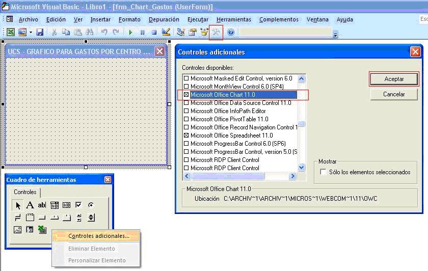 Interfaces de registros contables masivos con VBA Excel + SQL: Gráficos ...
