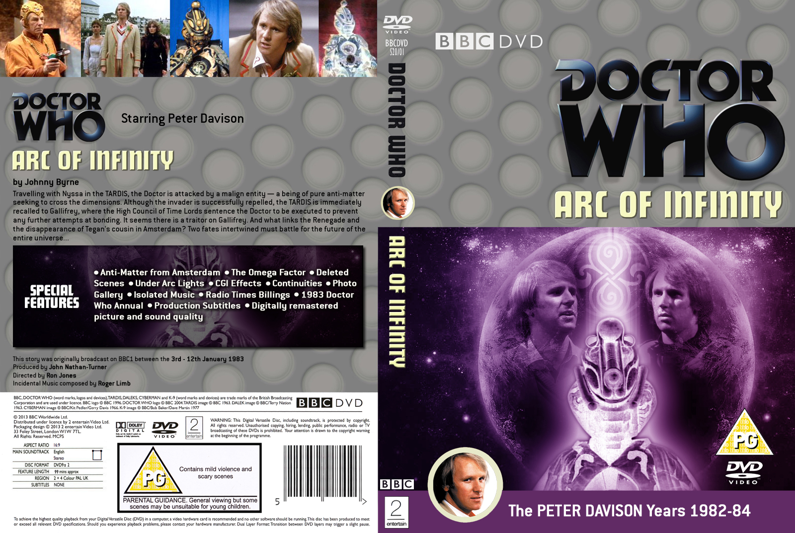 The Tomb of the Covermen: Arc of Infinity