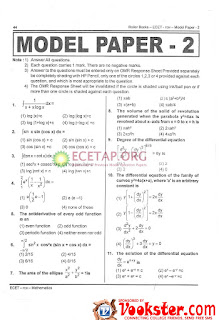 ECETAP - 2016, Previous, Model Papers, Question Papers EEE,ECE,SCE ...