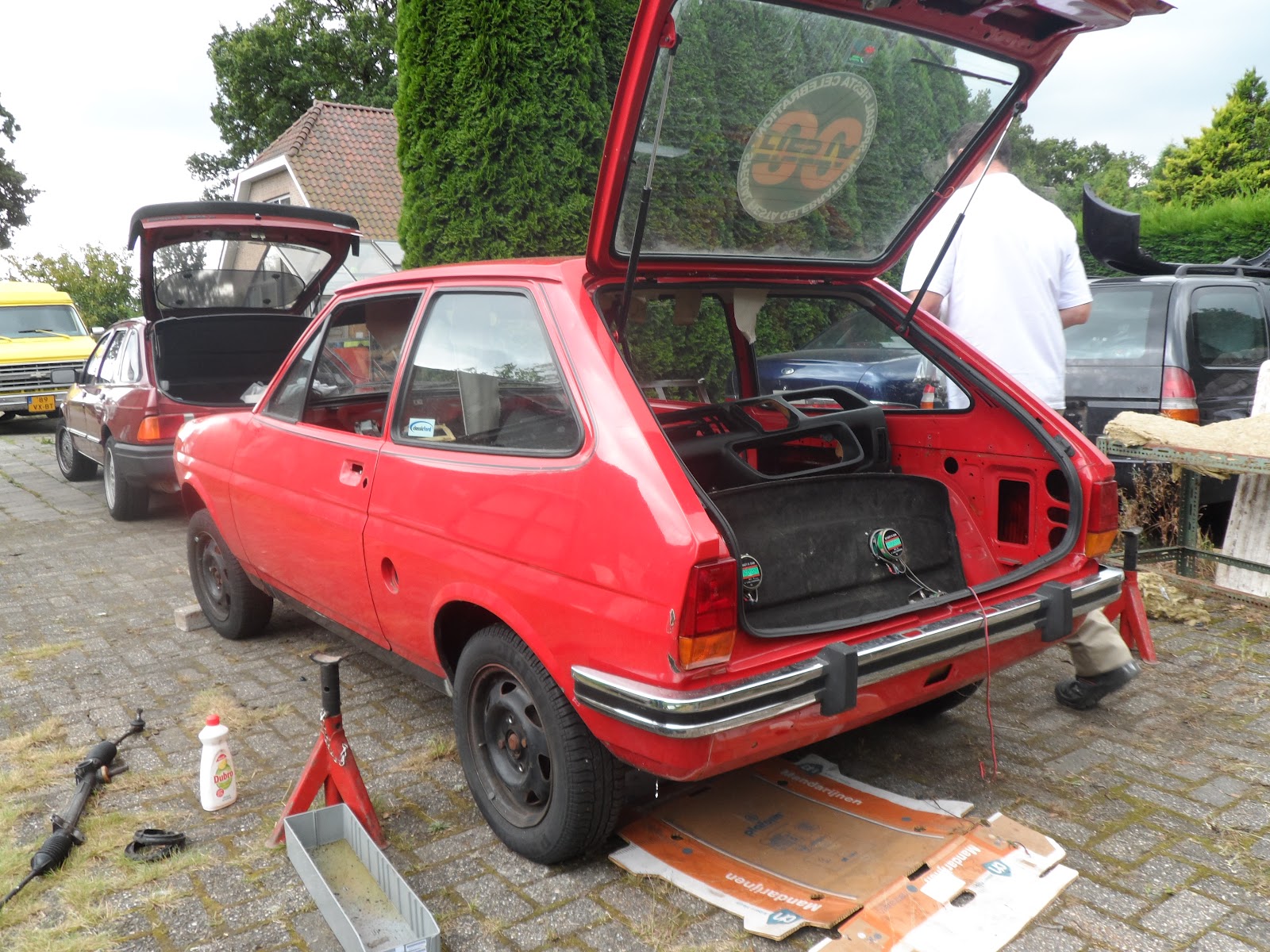 Ford vrienden Breda: de rode fiesta