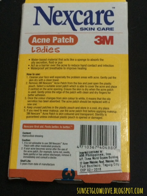 FIGIBANK♥: Review: 3M Nexcare Skin Care Acne Patch