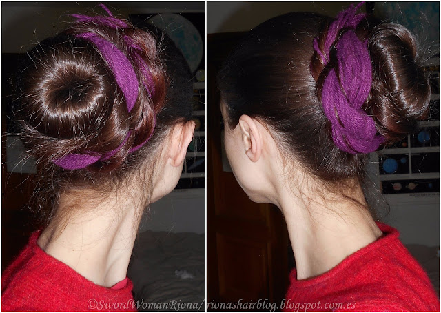 A Sword-woman's Natural Hair blog: Hairstyles - The donut bun