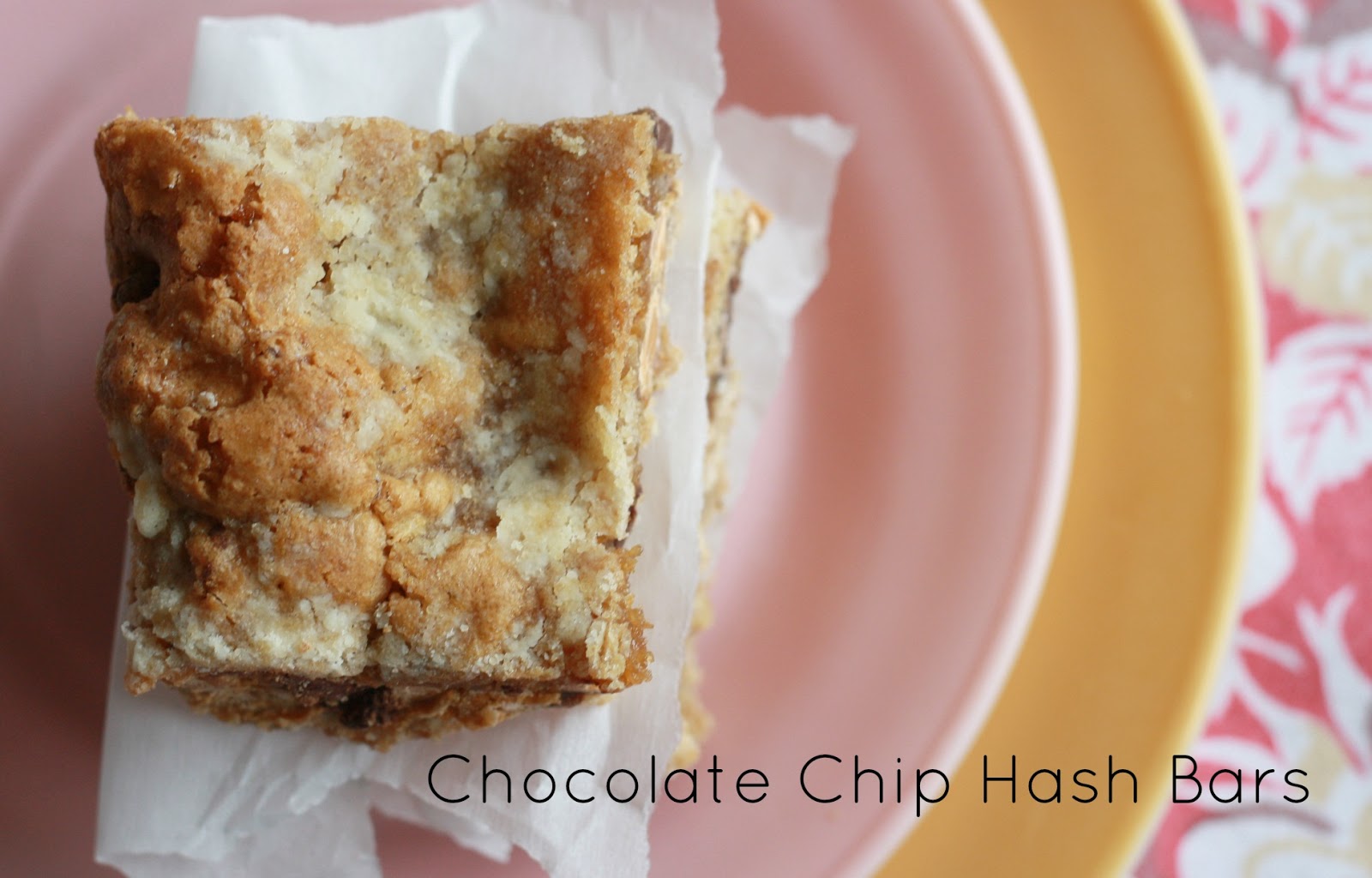 The Mother Load: Chocolate Chip Hash Bars