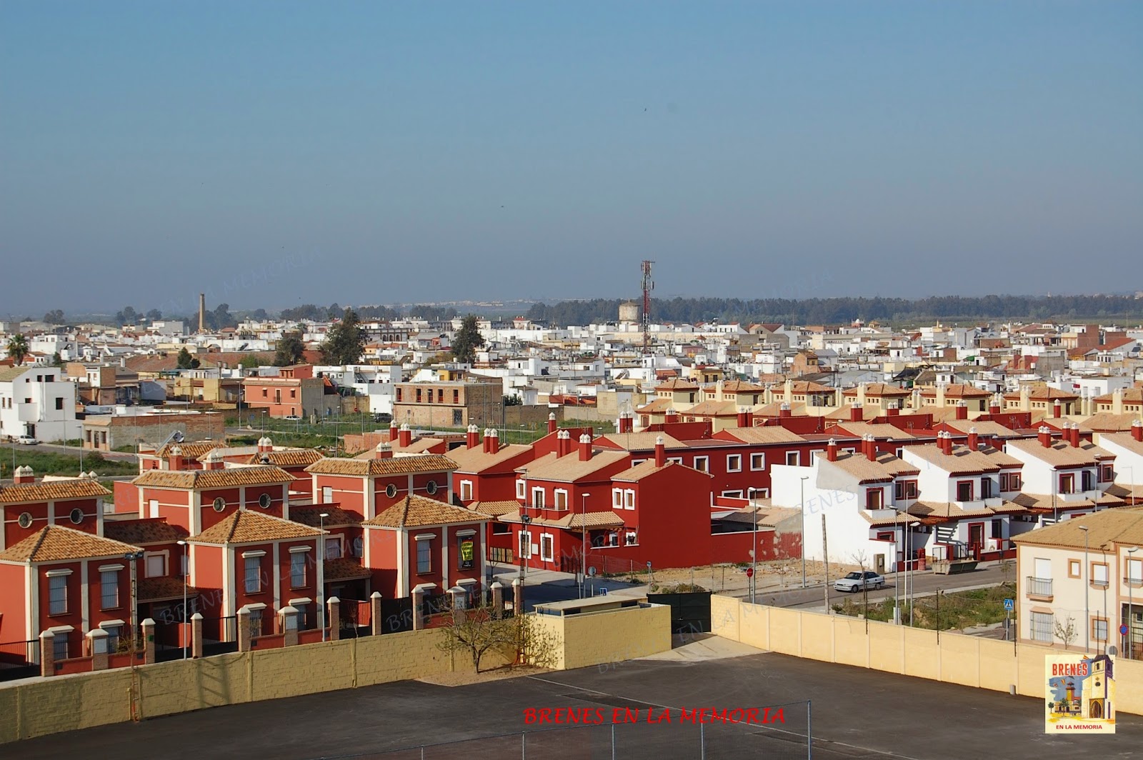BRENES EN LA MEMORIA: BRENES DESDE EL AIRE